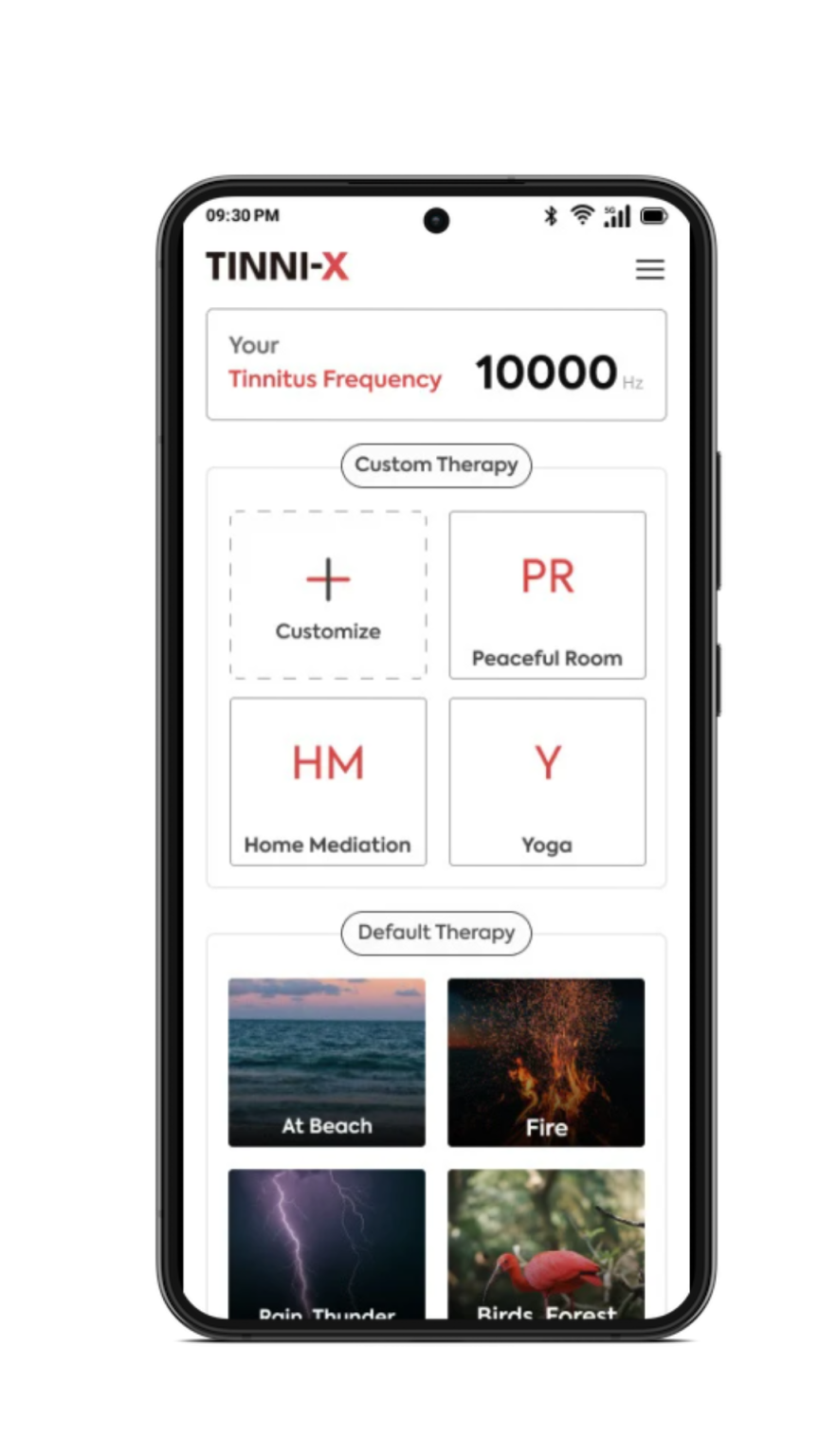 Tinni X Open Ear Tinnitus Relief And Therapy Tool Hearnu